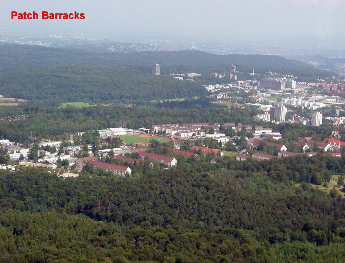 USAREUR Aerial Photos - Patch Bks